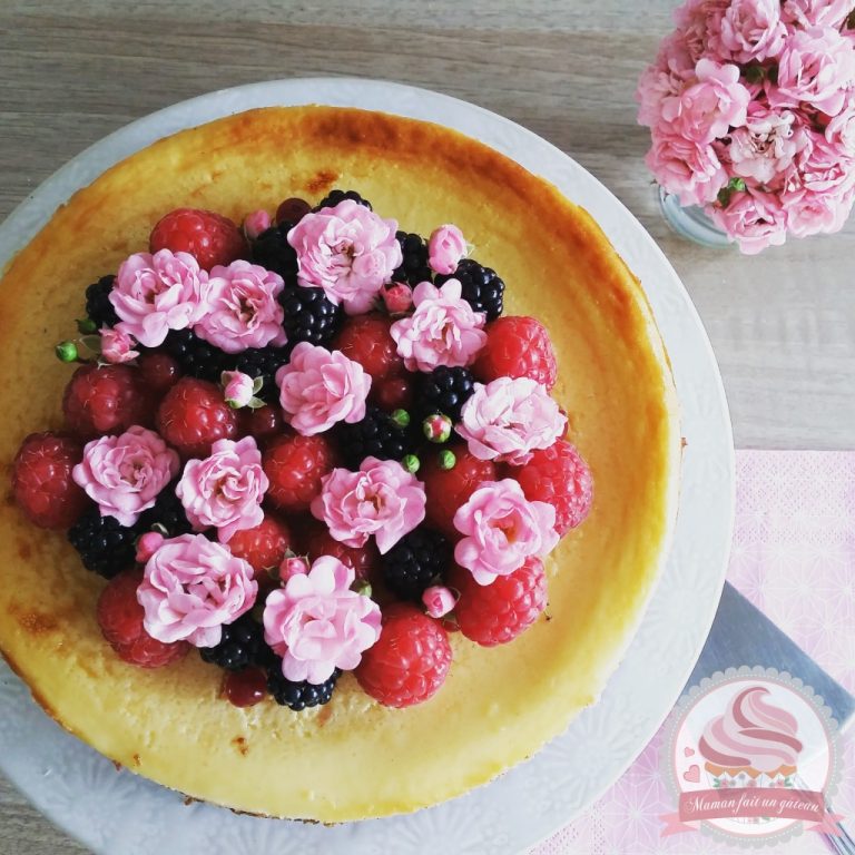 Cheescake new-yorkais - Maman fait un gâteau